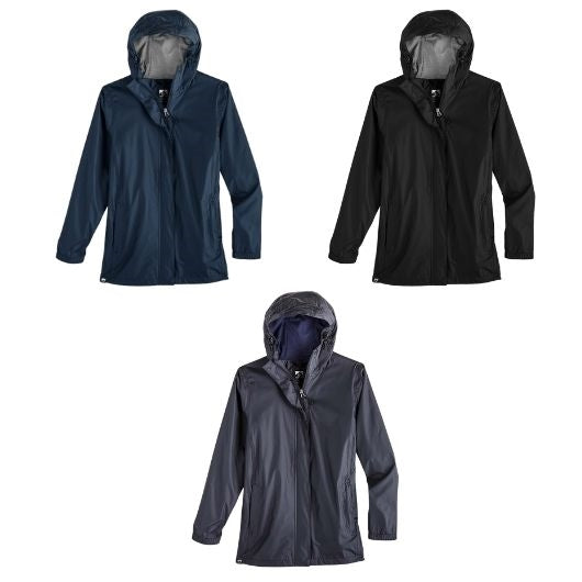 Storm Creek Plus Size Waterproof/Breathable Packable Rain Jacket | 6565 ...