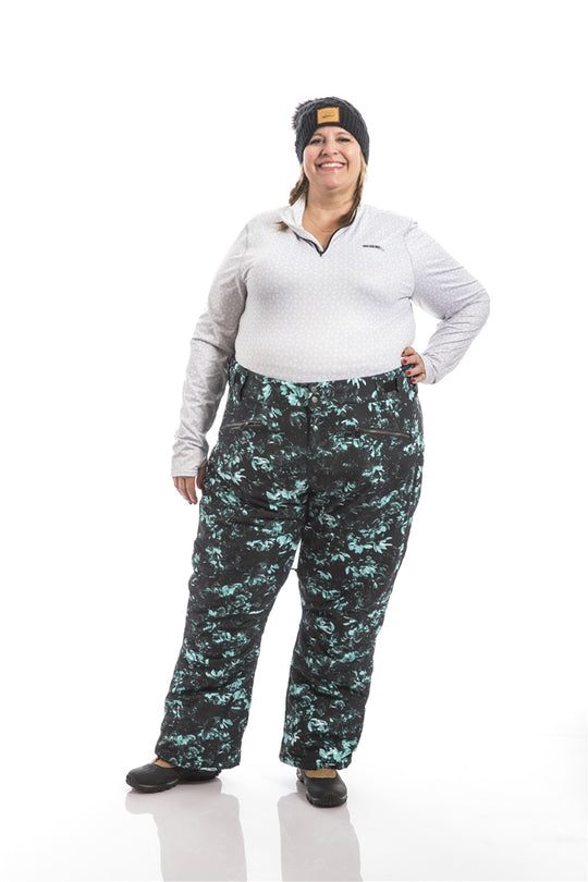 Women's Plus Size Snow Pants | Shop Plus Size Snow Gear | KinsaActive ...